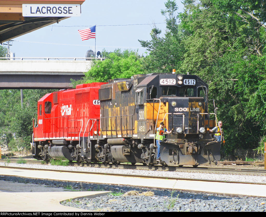 SOO 4512, CP's Tomah Sub.